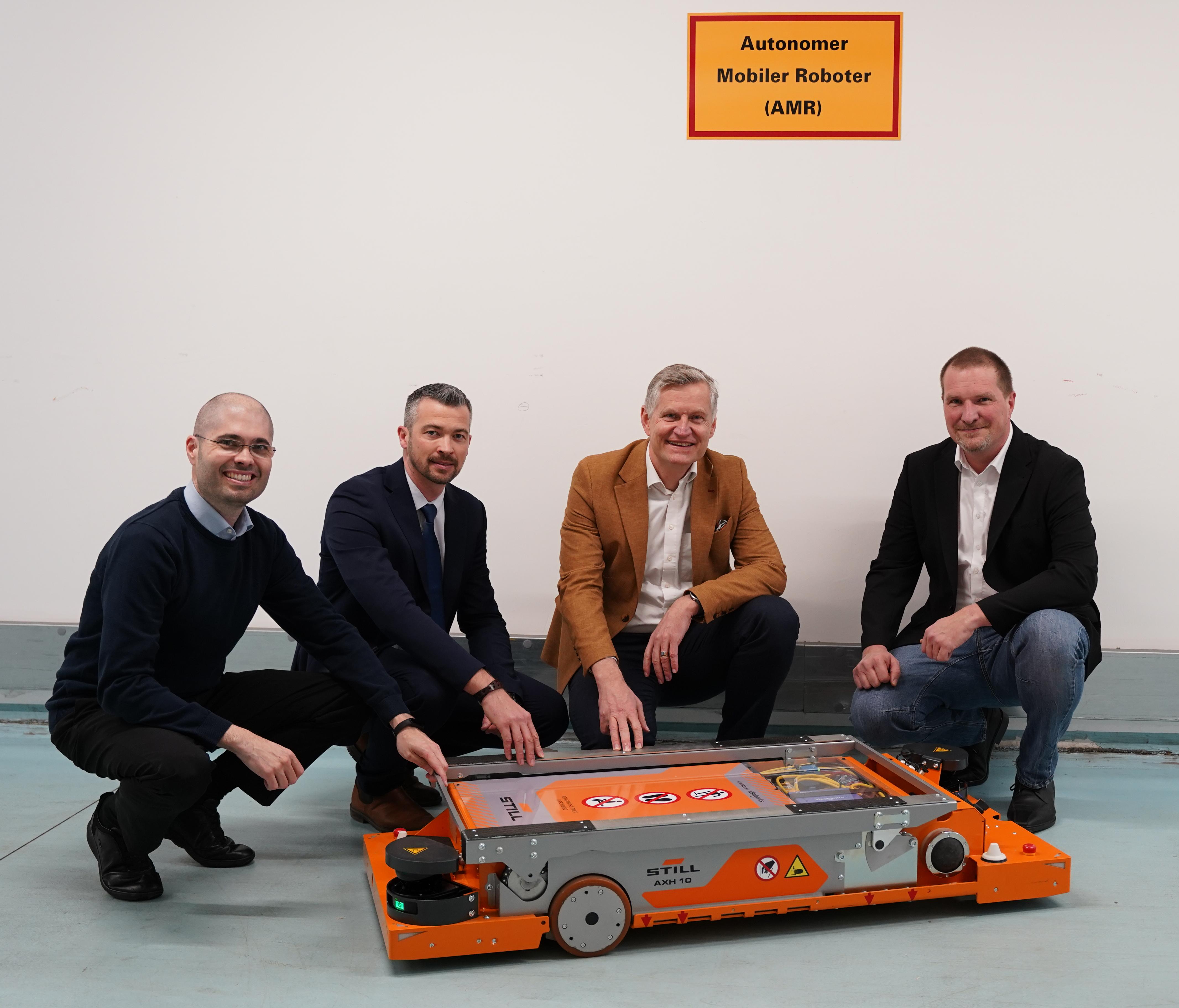 Erster Autonomer Mobiler Roboter in der Logistik am LKH-Univ.Klinikum ...